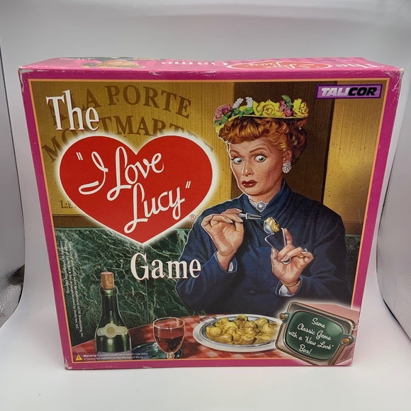 Vintage | Games | Vintage The I Love Lucy Game Retro Tv Show Board Game ...
